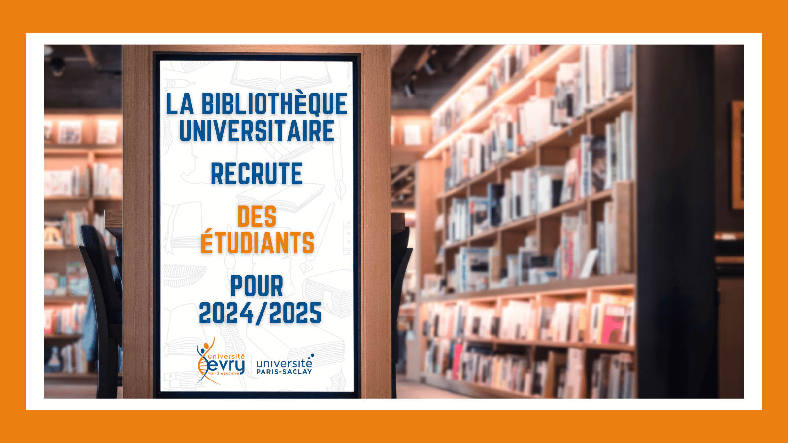 Accueil - Bibliothèque universitaire d'Évry